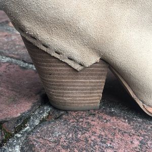 Dolce Vita | Shoes | Trendy Beige Heeled Boots | Poshmark